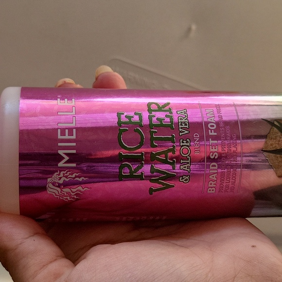 Hair | Mielle Rice Water Aloe Vera Blend Braid Set Foam 75 Fl Oz | Poshmark